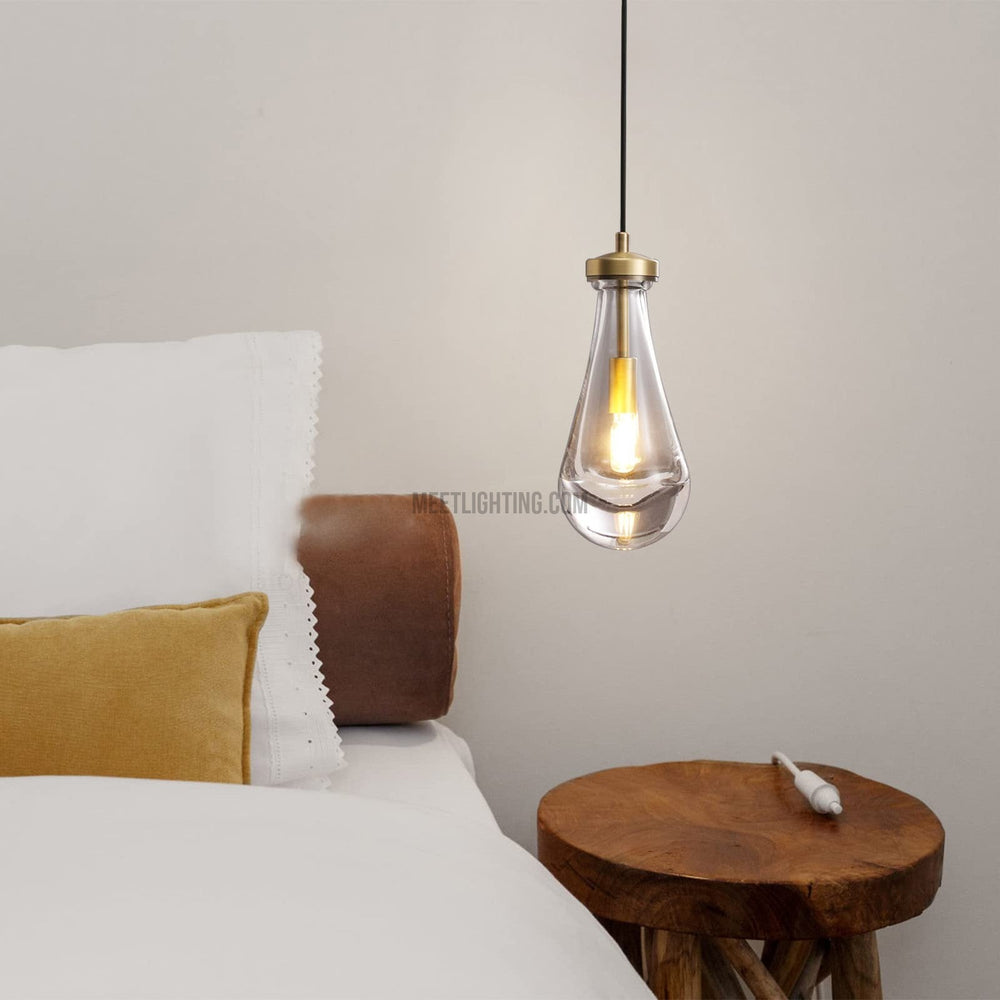 Modern Raindrop Pendant Light, Rain Lighting Pendant Lights Kitchen ...